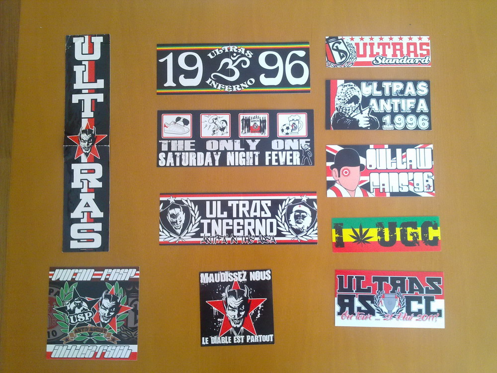 FERROLINOMANO: Pegatinas de Ultra Inferno 1996