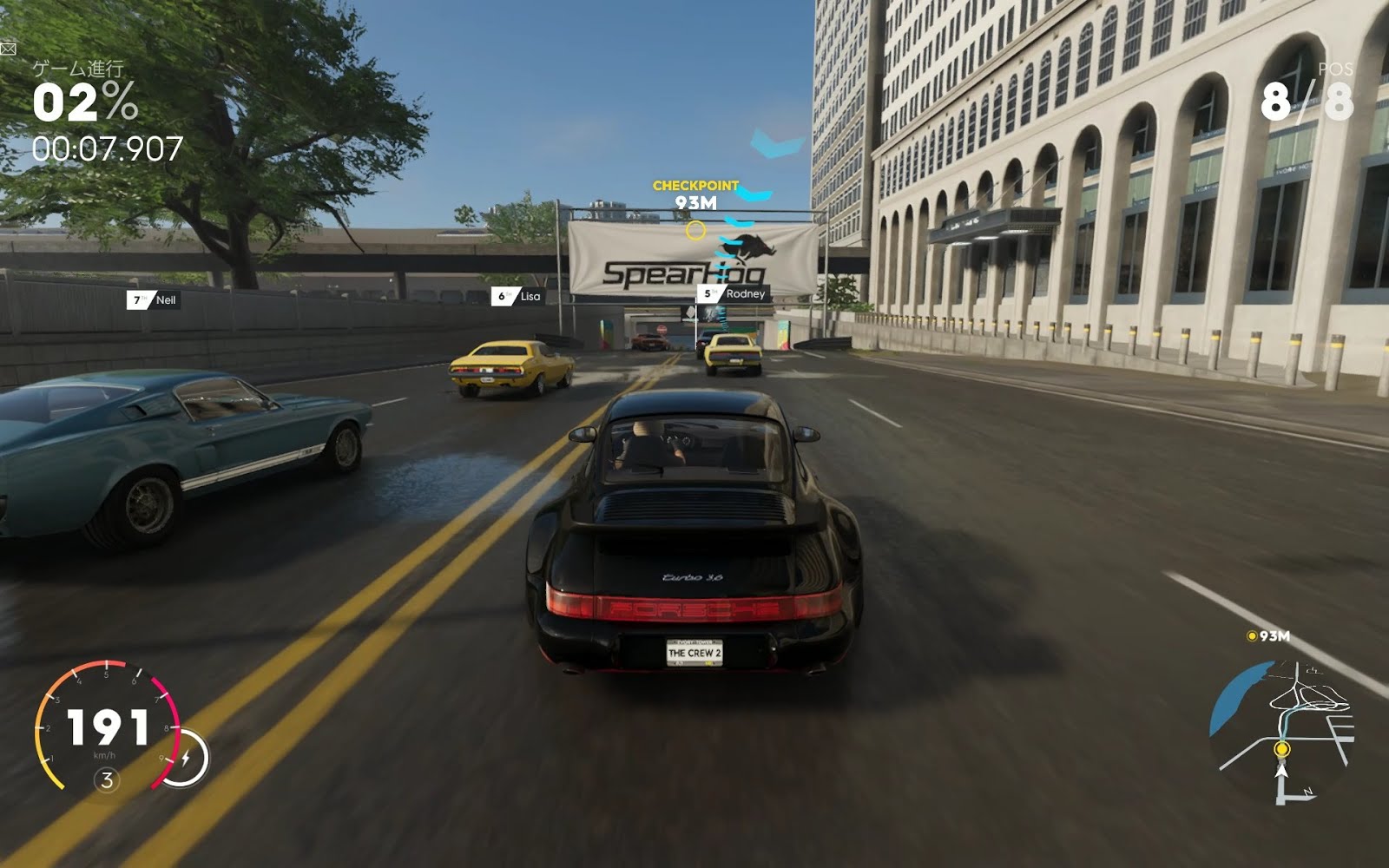 TheCrew2のPC版でGamePlayをReviewする【StreetRace編の動画あり！】-UNKNOWN BLG OLD