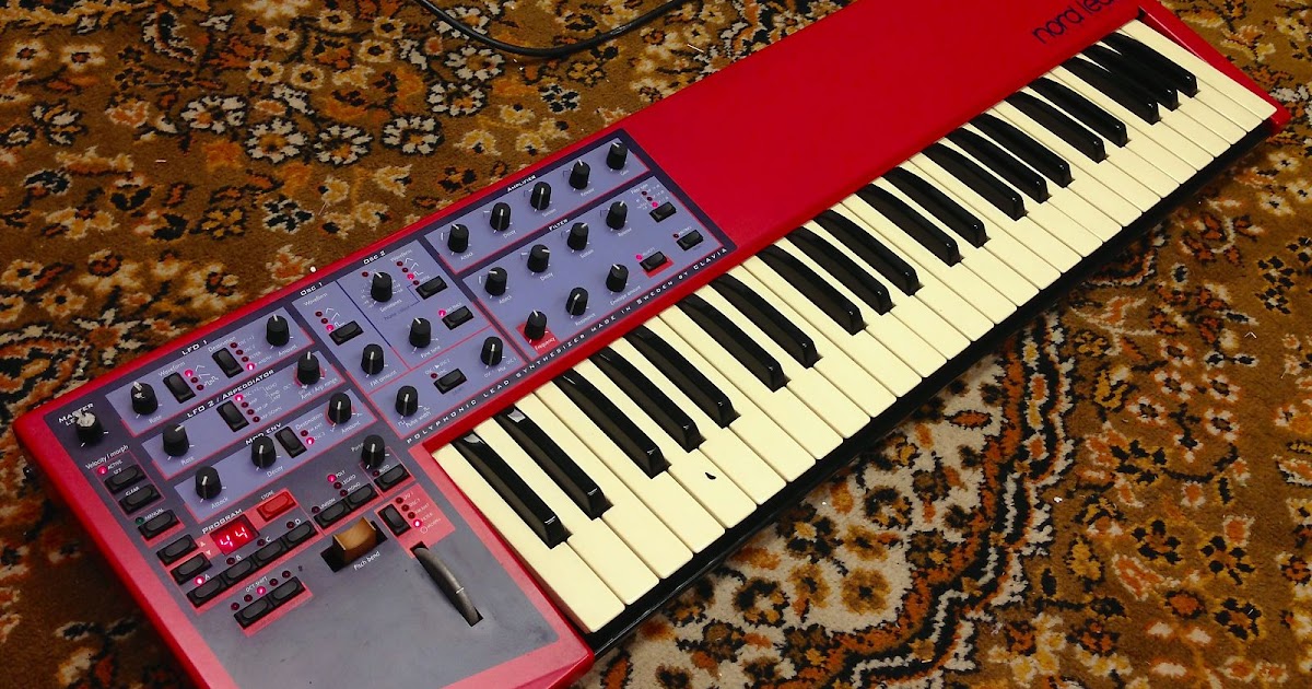 MATRIXSYNTH: Original Nord Lead Virtual Analog Synthesizer SN 512981