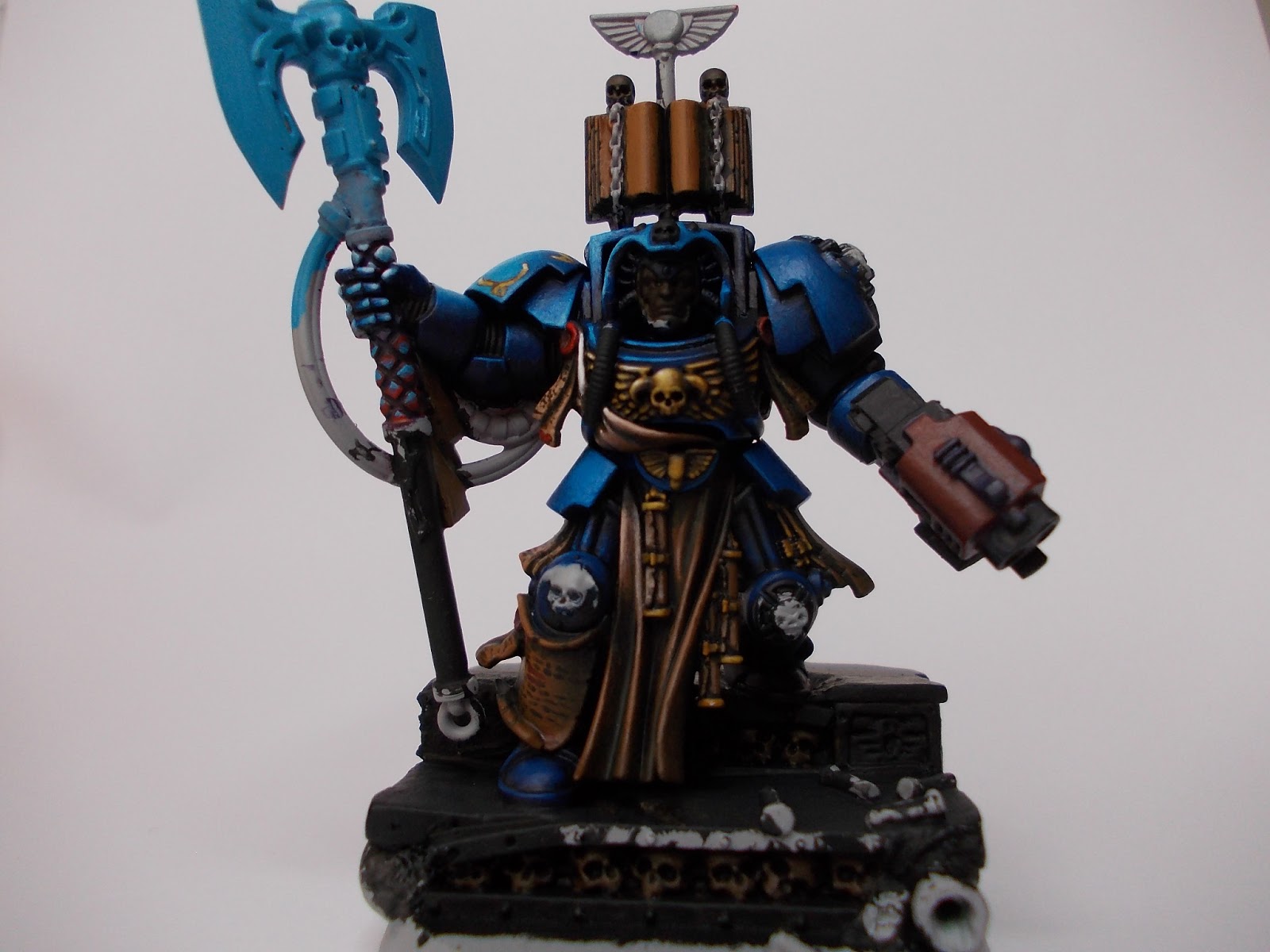 Semper obscurus: Space Hulk Librarian: Painting (III)