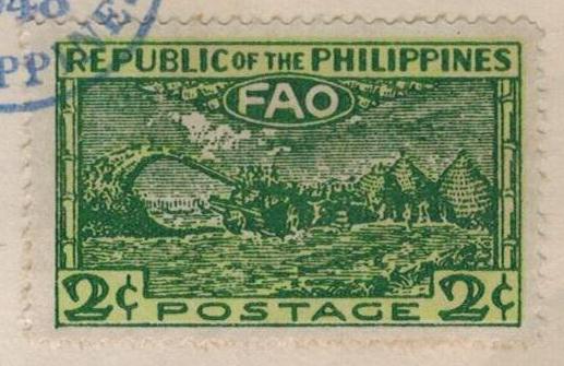 Philippine Republic Stamps : 1948 FAO Conference