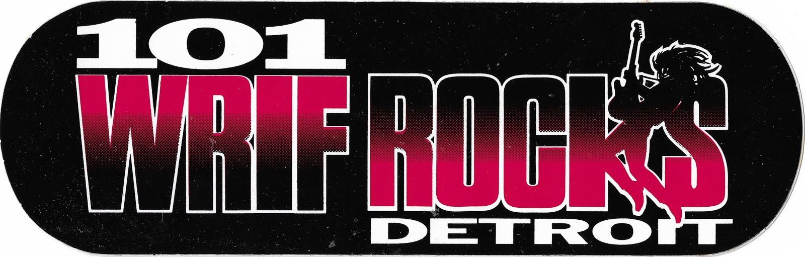 Radio Sticker of the Day: The WRIF Depository