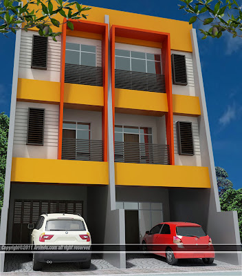 Contoh Gambar Model Ruko Minimalis 2 Lantai Modern ~ Kamar Minimalis