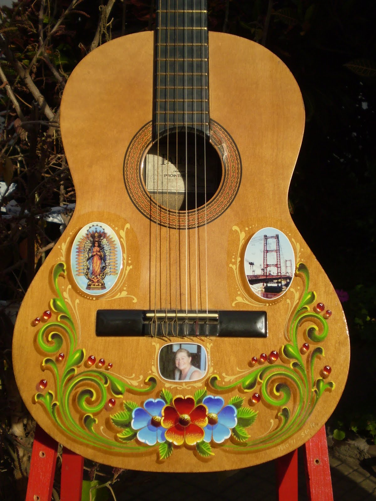 Oscar Pecorari Fileteador: FILETE PORTEÑO BIEN SANTAFESINO