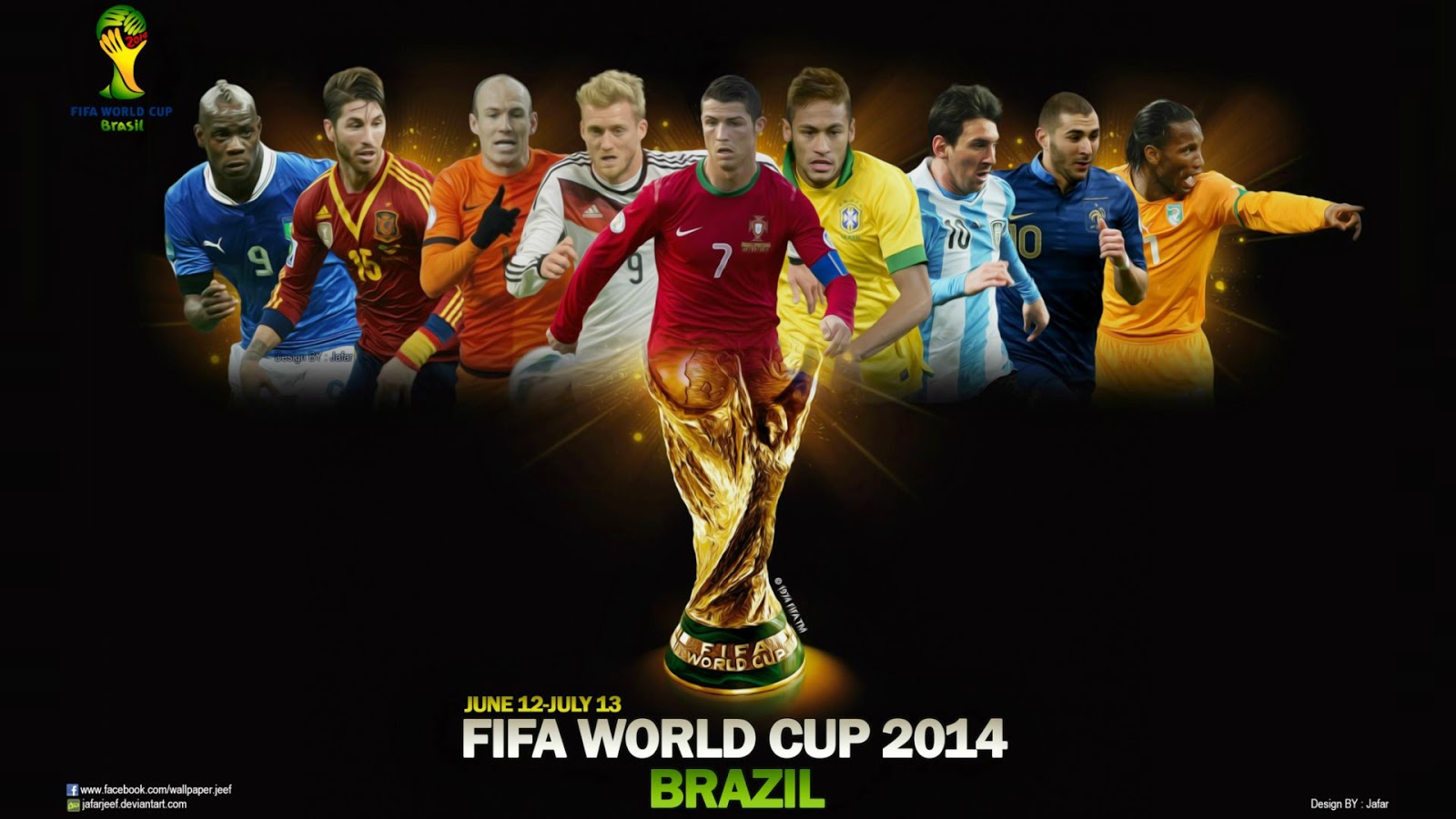 Contents of life: Football World Cup 2014 in Brazil