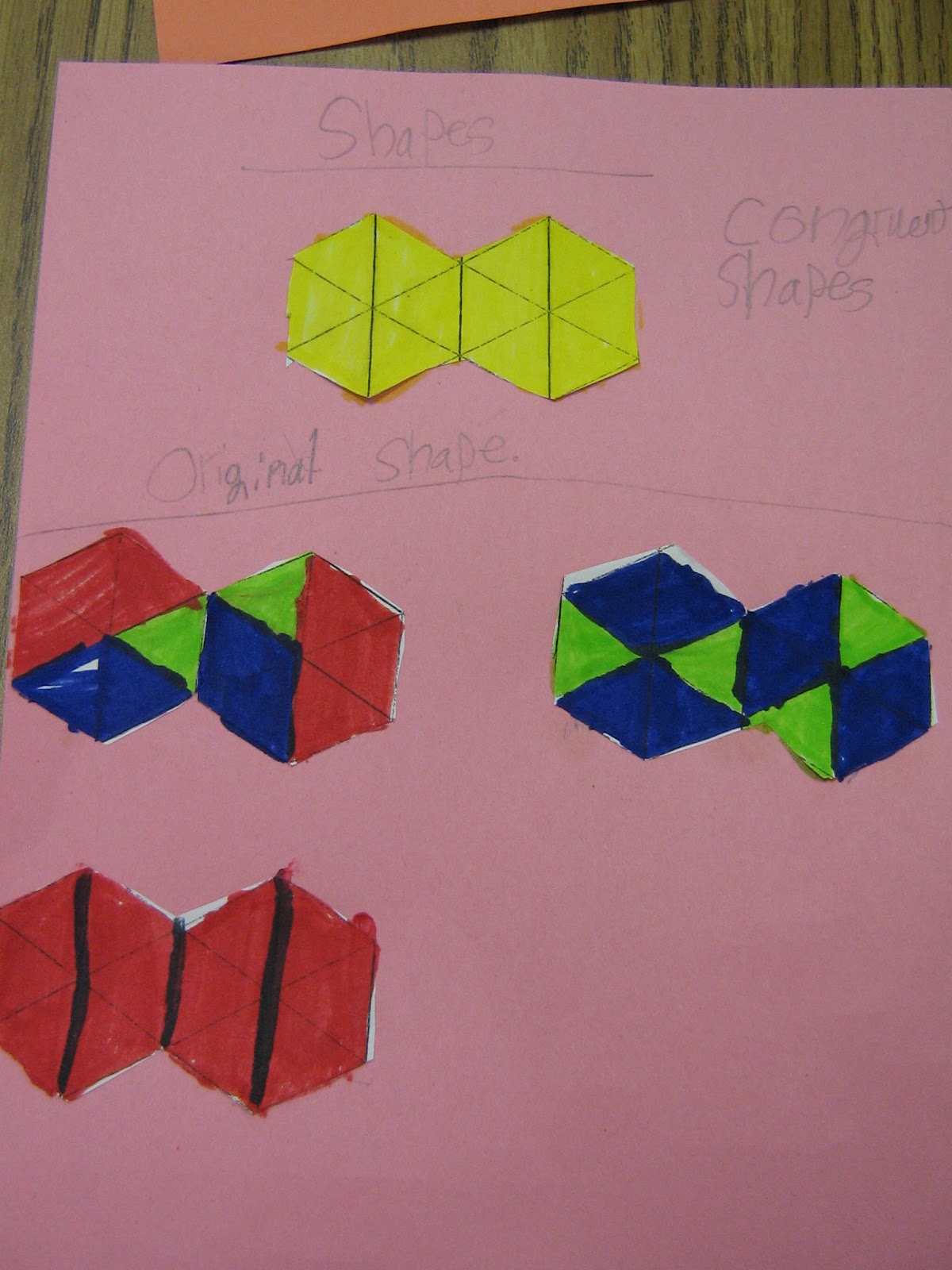 Congruent shapes grade 3 - collectivefery