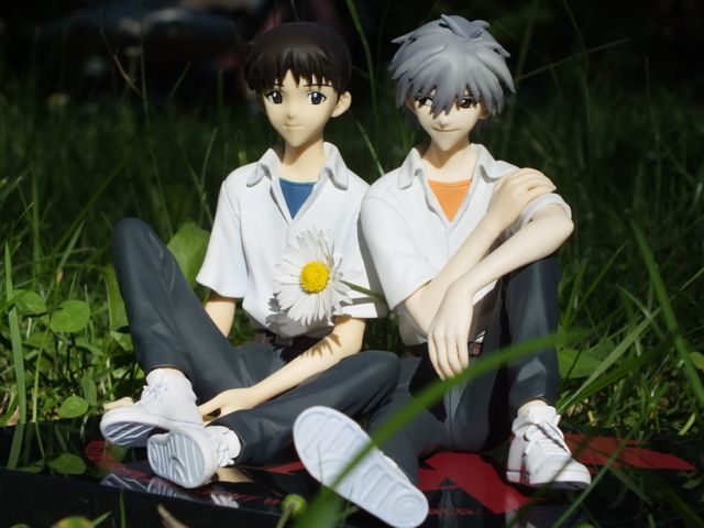 Ikari´s World: Shinji Ikari and Kaworu Nagisa ( Evangelion ) field trip ...