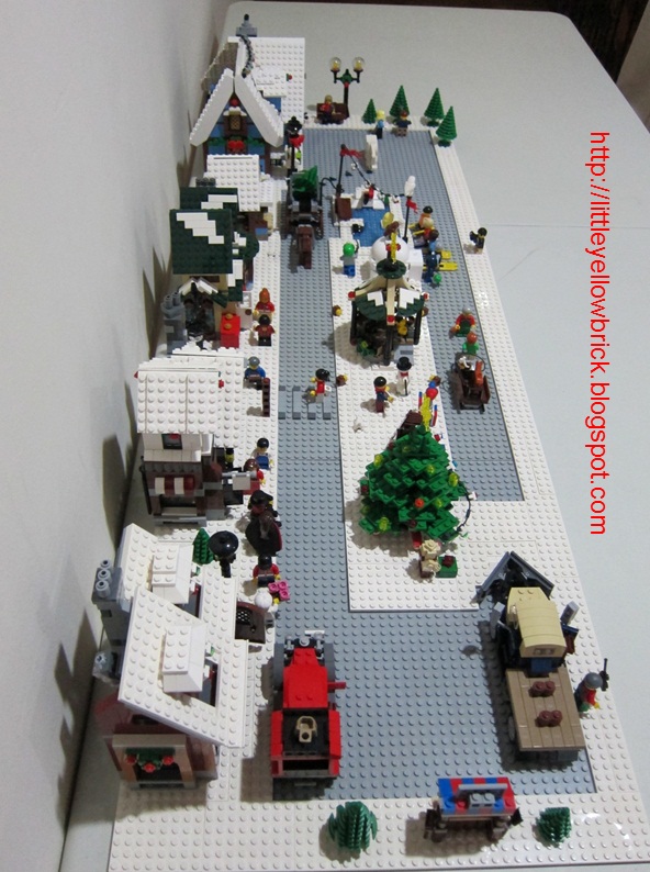 Little Yellow Brick - A Lego Blog: Our Lego Winter Village Town MOC ...