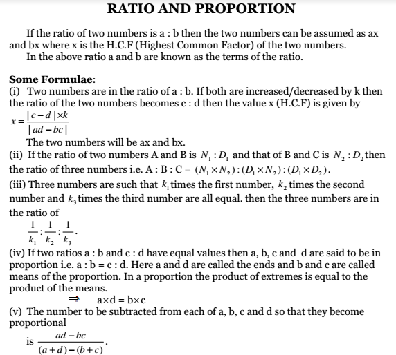 Ratio And Proportion Problems