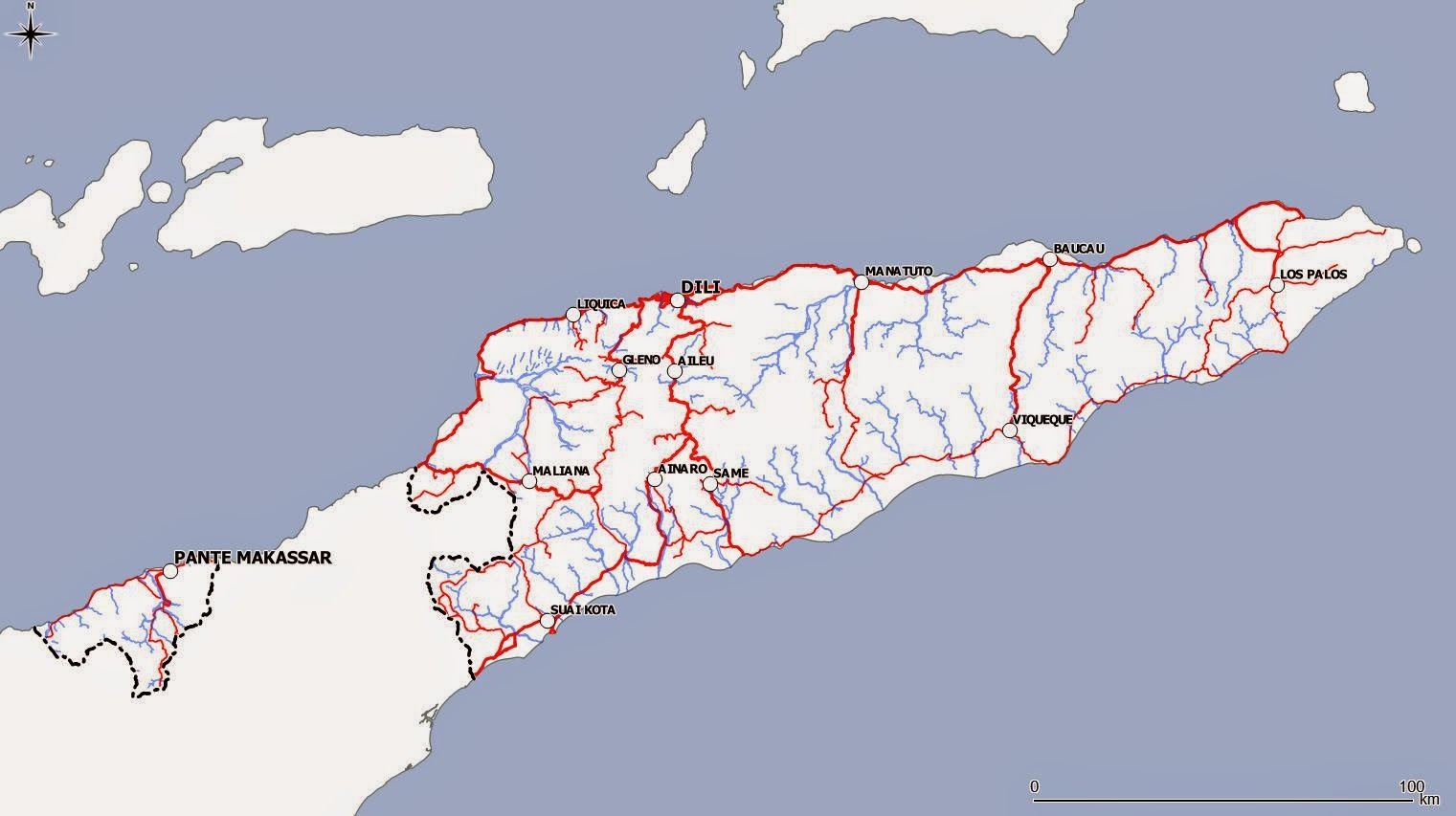 Rob in Timor Leste: Oecussi Survey Road Trip