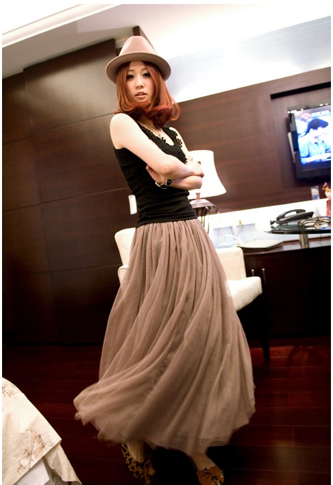 Asian Korean Fashion Blog: How to wear the maxi skirt