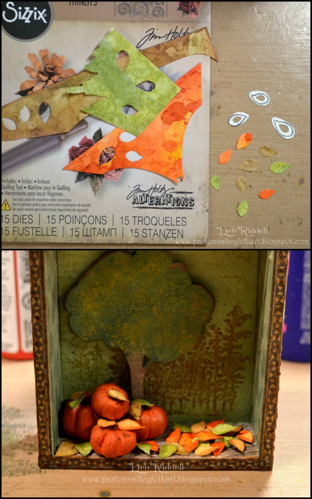 Southern Ridge Trading Company: Sit A Spell Shadow Box with Deb Riddell