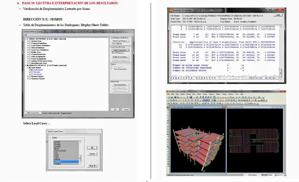 Modelado de un edificio con SAP2000 v. 14 - REQUISITOS Y MAS INFO. AQUÍ 👉