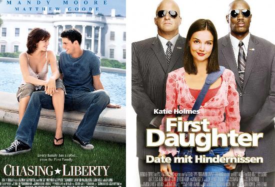 Chasing Liberty and First Daughter (2004) | ginasimfilms