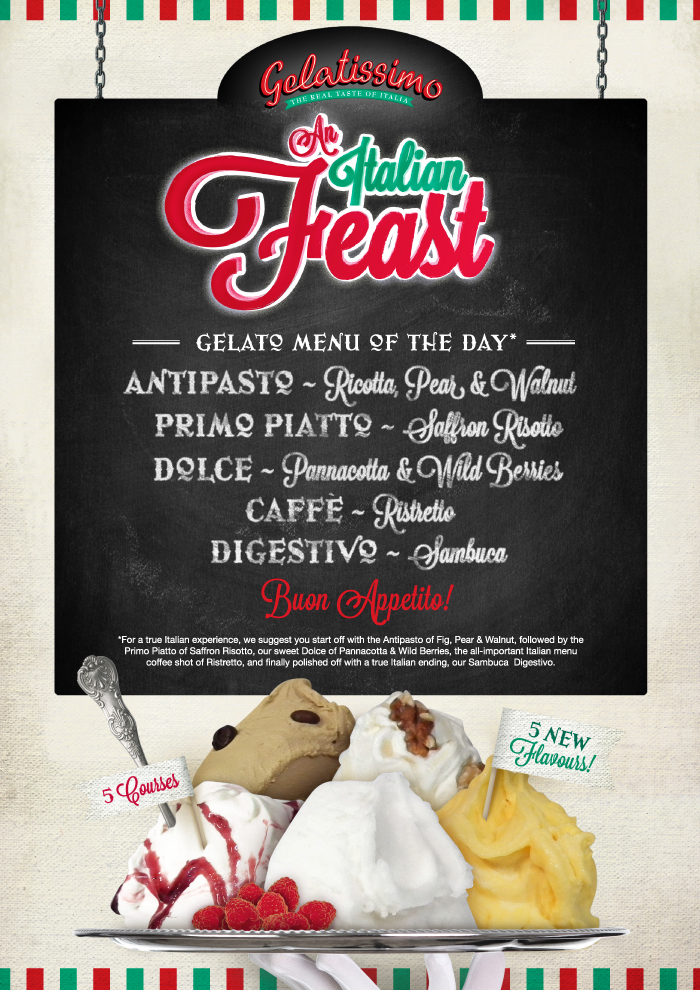 Josie's Juice: Gelatissimo 'An Italian Feast' + WIN vouchers