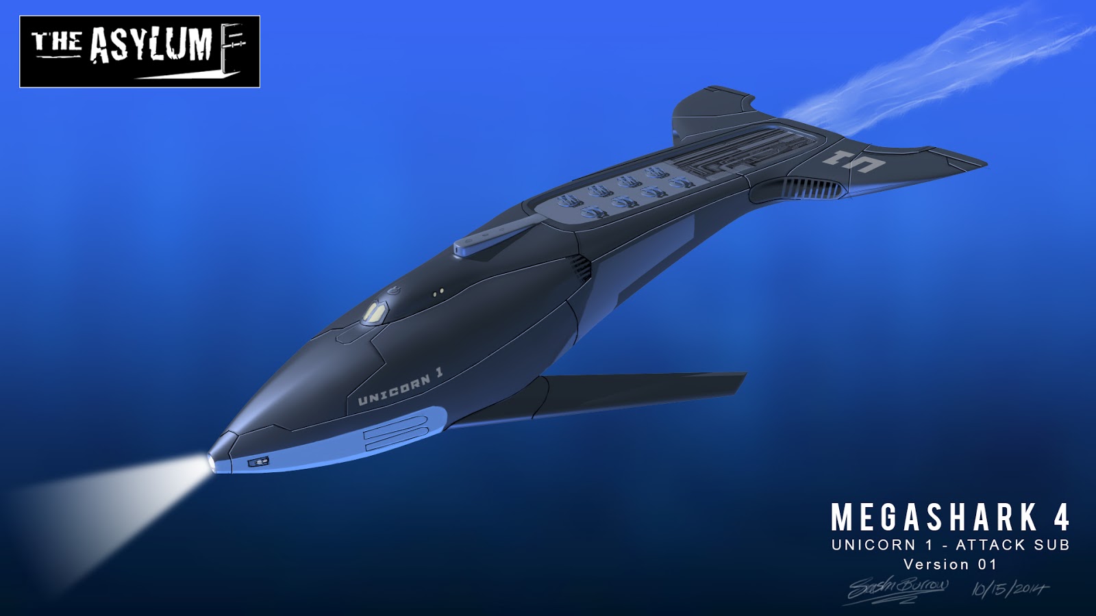 Sasha Burrow: VFX ARTIST: Megashark 4: Megashark vs Colossus