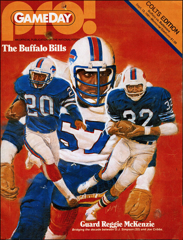 Pro Football Journal Presents: NFL Art: 1981 NFL Game Program Art
