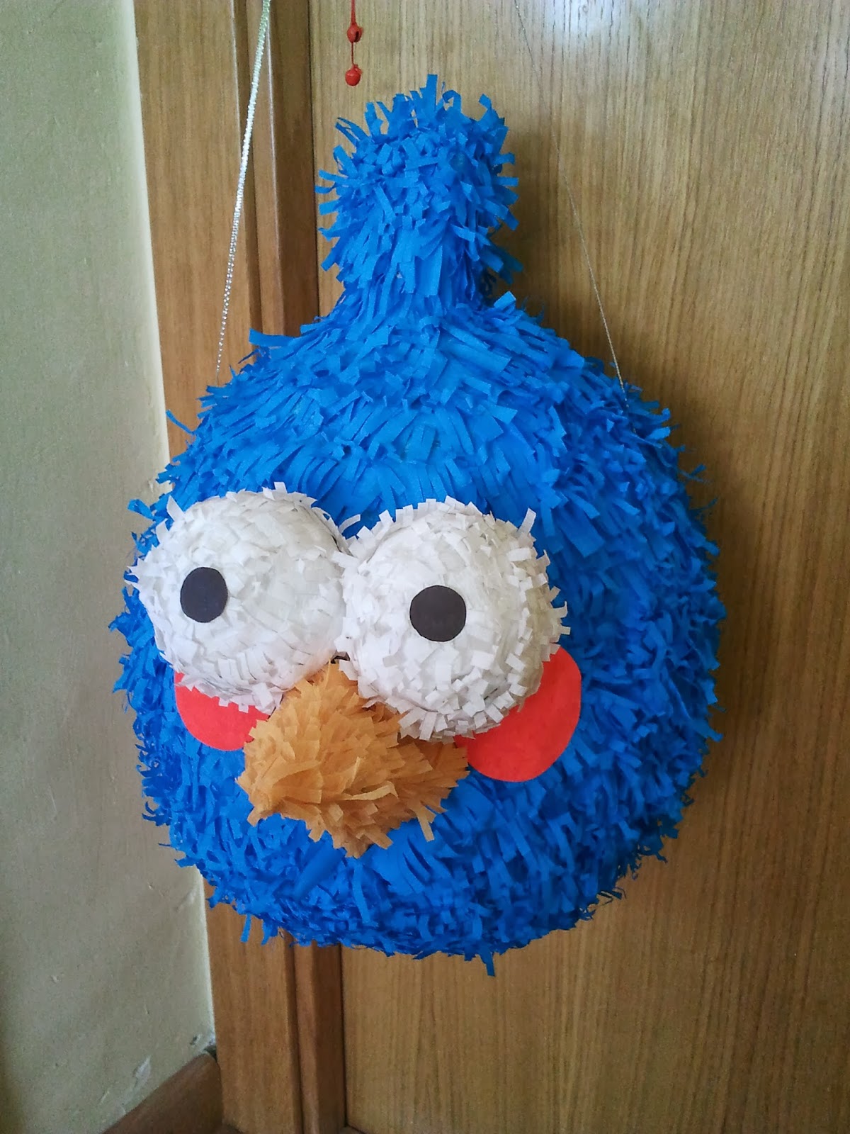 Piñatas Artesanales en Madrid : Piñata Angry Birds Blue