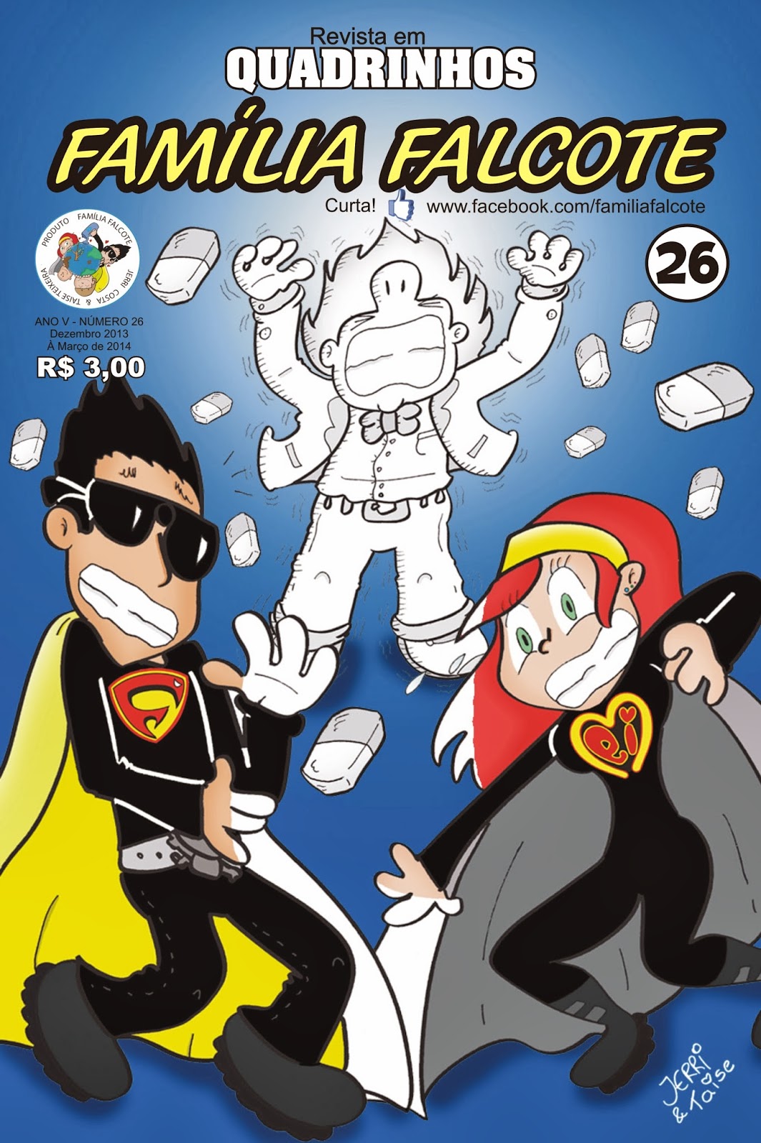 Blog da Família Falcote - Quadrinhos e oficinas de desenho: Revista em ...