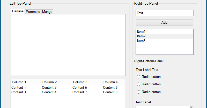 Dummy's Codes: Java Grid Bag Layout Tutorial