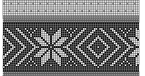 Mustrilaegas: Kirjatud muster / Knitting pattern