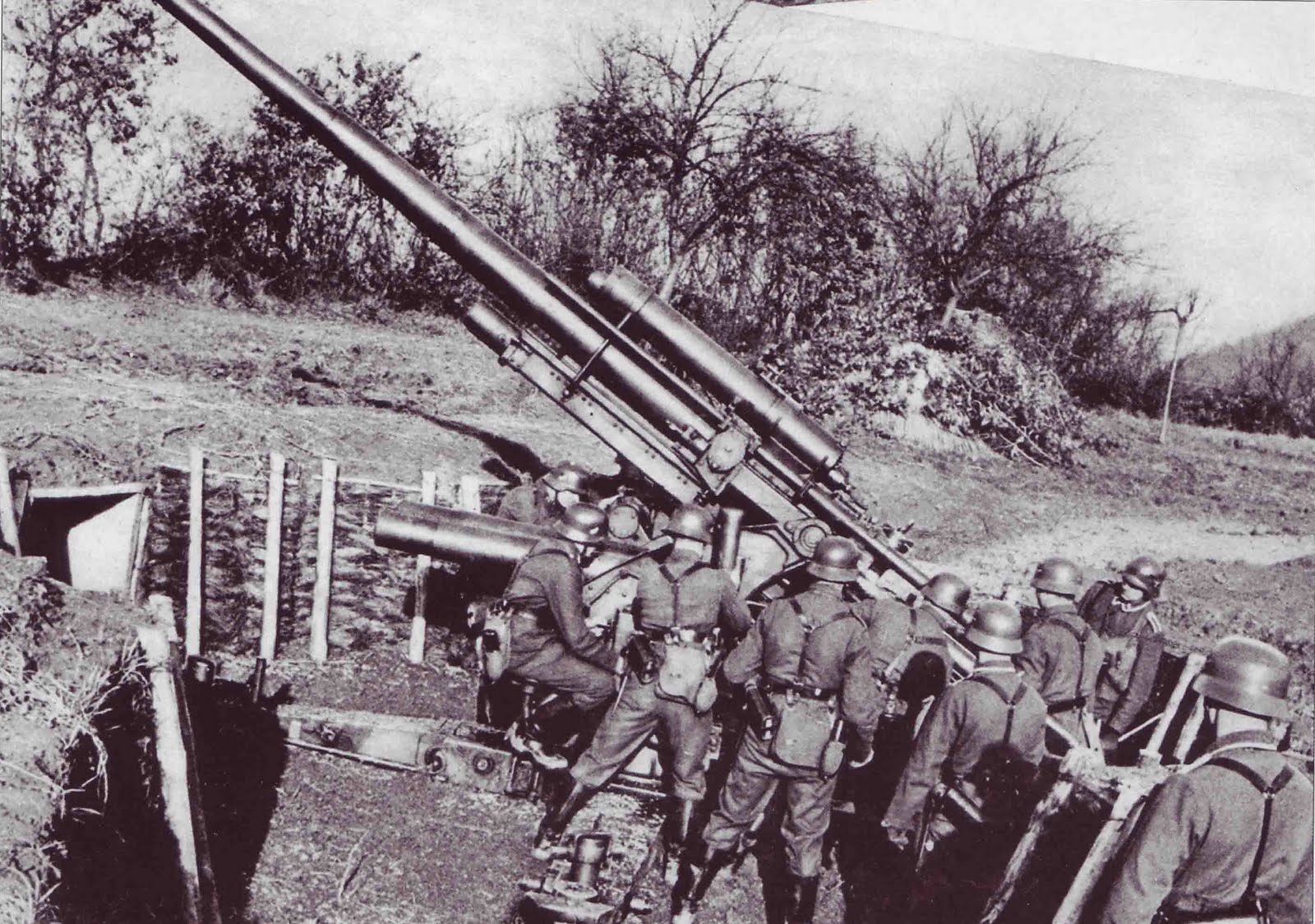 NAZI JERMAN: Foto Flak 88