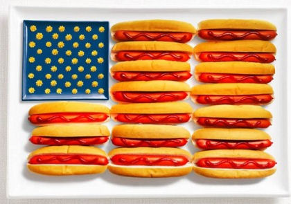 The Presurfer: National Flags Created From The Foods Each Country Is ...
