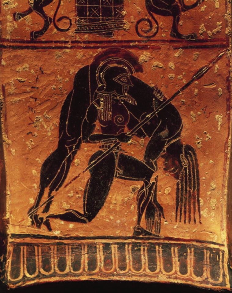 Greek Art & Mythology: Achilles in the Attic red-figure Greek amphoras
