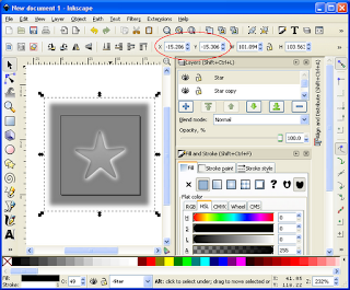 How to make an Android menu icon using Inkscape