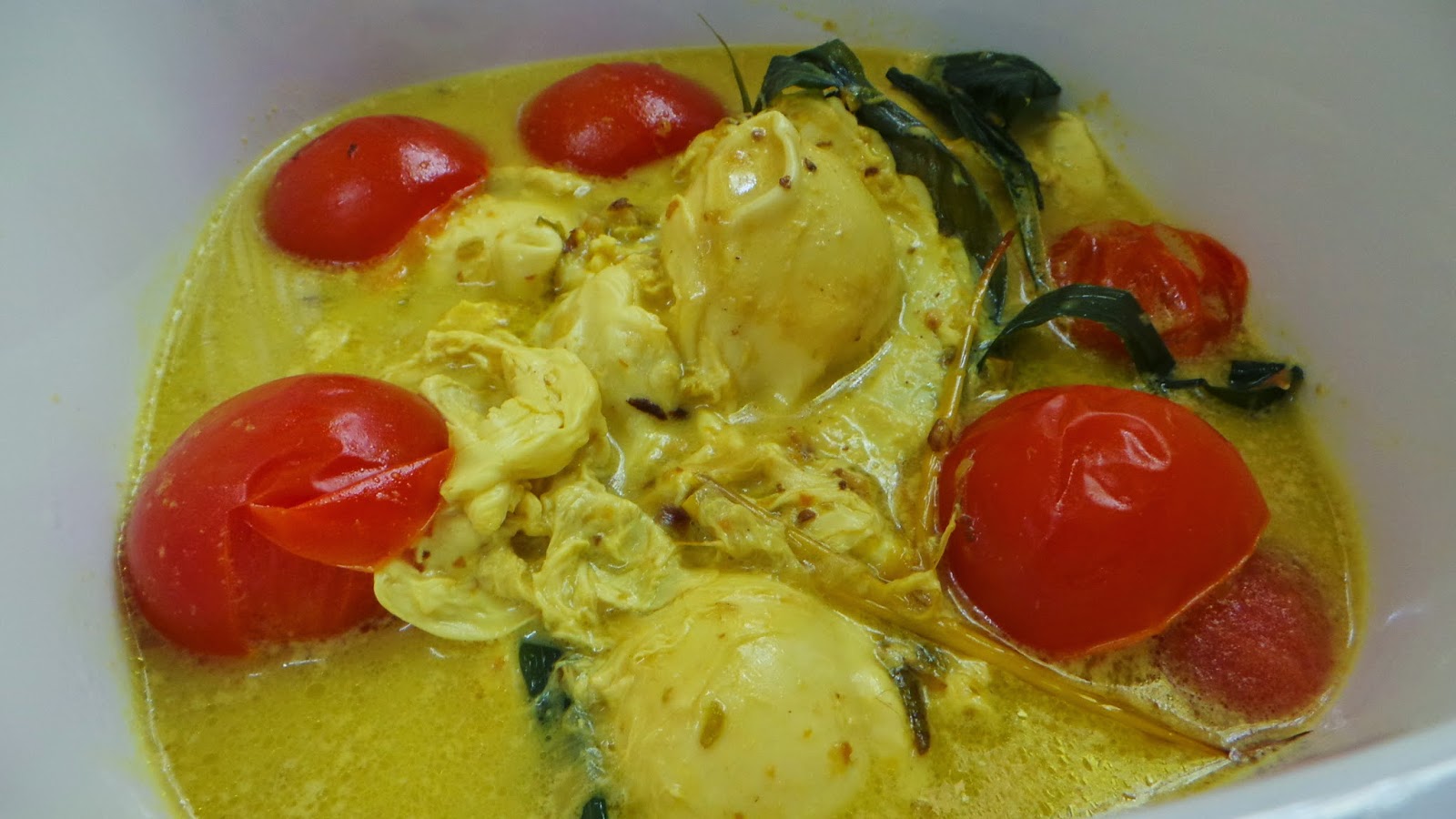 RESEPI CIKGU ANI: MASAK LEMAK CILI API TELUR ITIK BERTOMATO