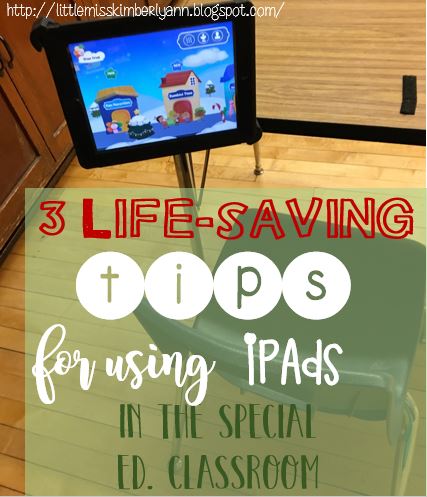 Little Miss Kim's Class: Tips for Using iPads in Special Education ...