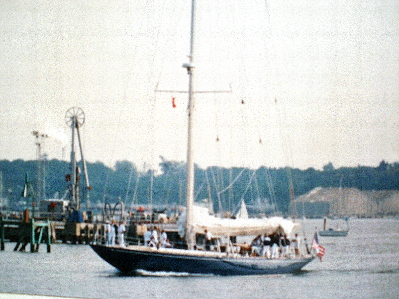 Shockwave40: Endeavour - J Class Yacht - Pictured 1980's - Ocean ...