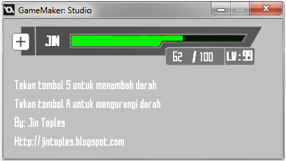 Membuat Health Bar SAO