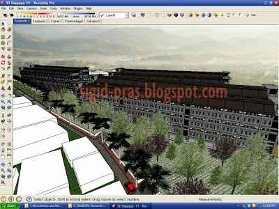 Cara Membuat Background pada Rendering SketchUp menggunakan Watermark