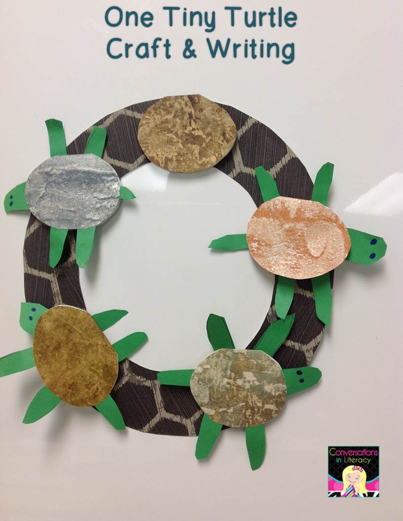One Tiny Turtle Craft and Writing - Conversations in Literacy