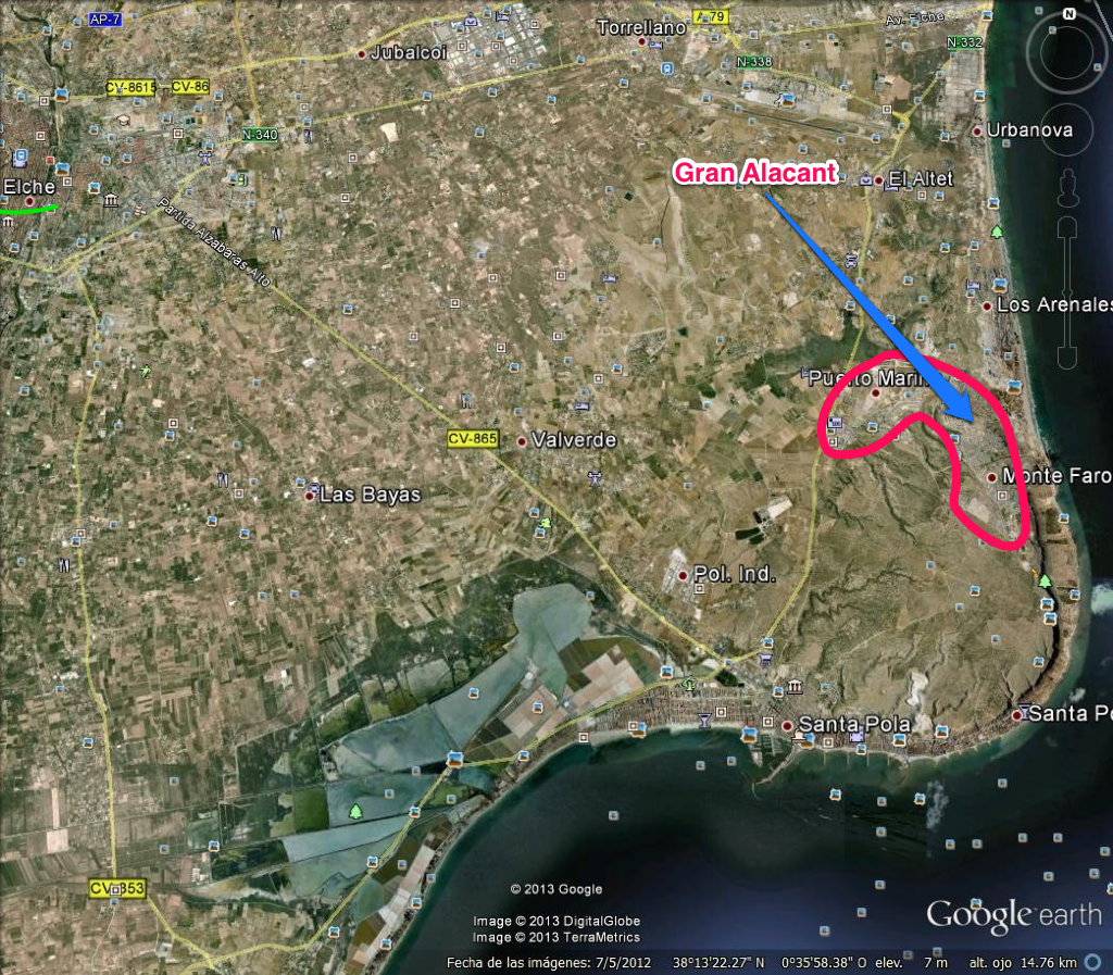 HOLIDAYS AROUND ALICANTE AND ELCHE BLOG: STUNNING VIEWS WALKING FROM ...