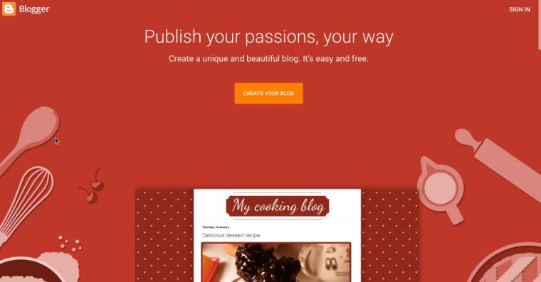 How to create a free blog in blogger - Start blogging using blogspot ...
