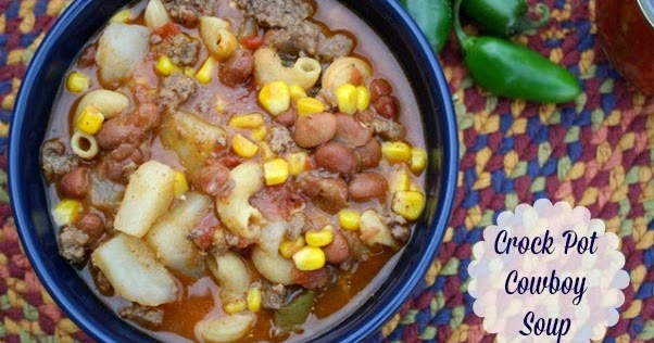 Crock Pot Cowboy Soup & A Easy Greasy Giveaway — Mommy's Kitchen