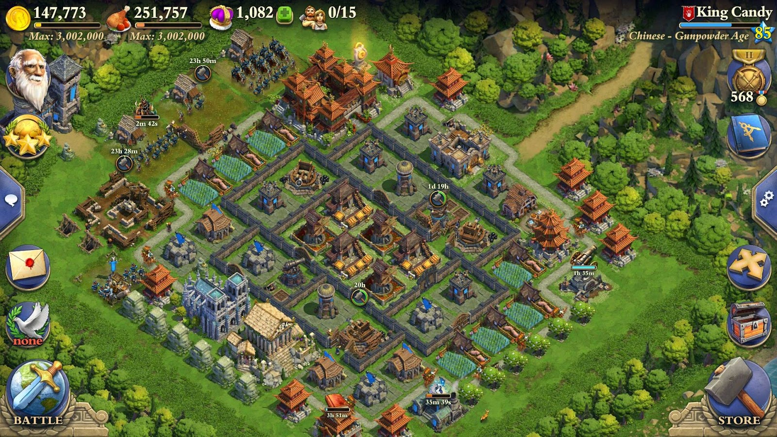 Dominations medieval war base layout - commontaste