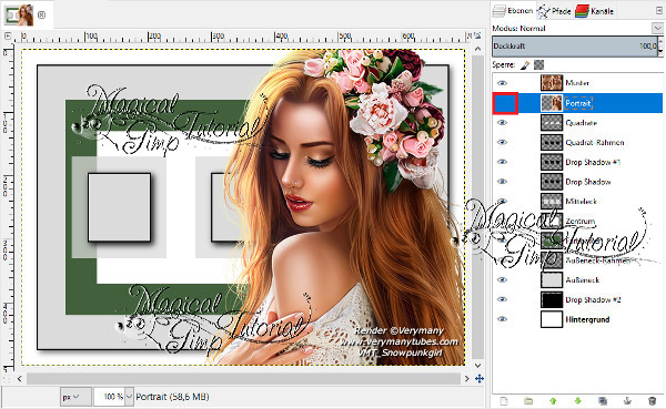 Magical Gimp-Tutorial: Gimp Tutorial "Bloom"