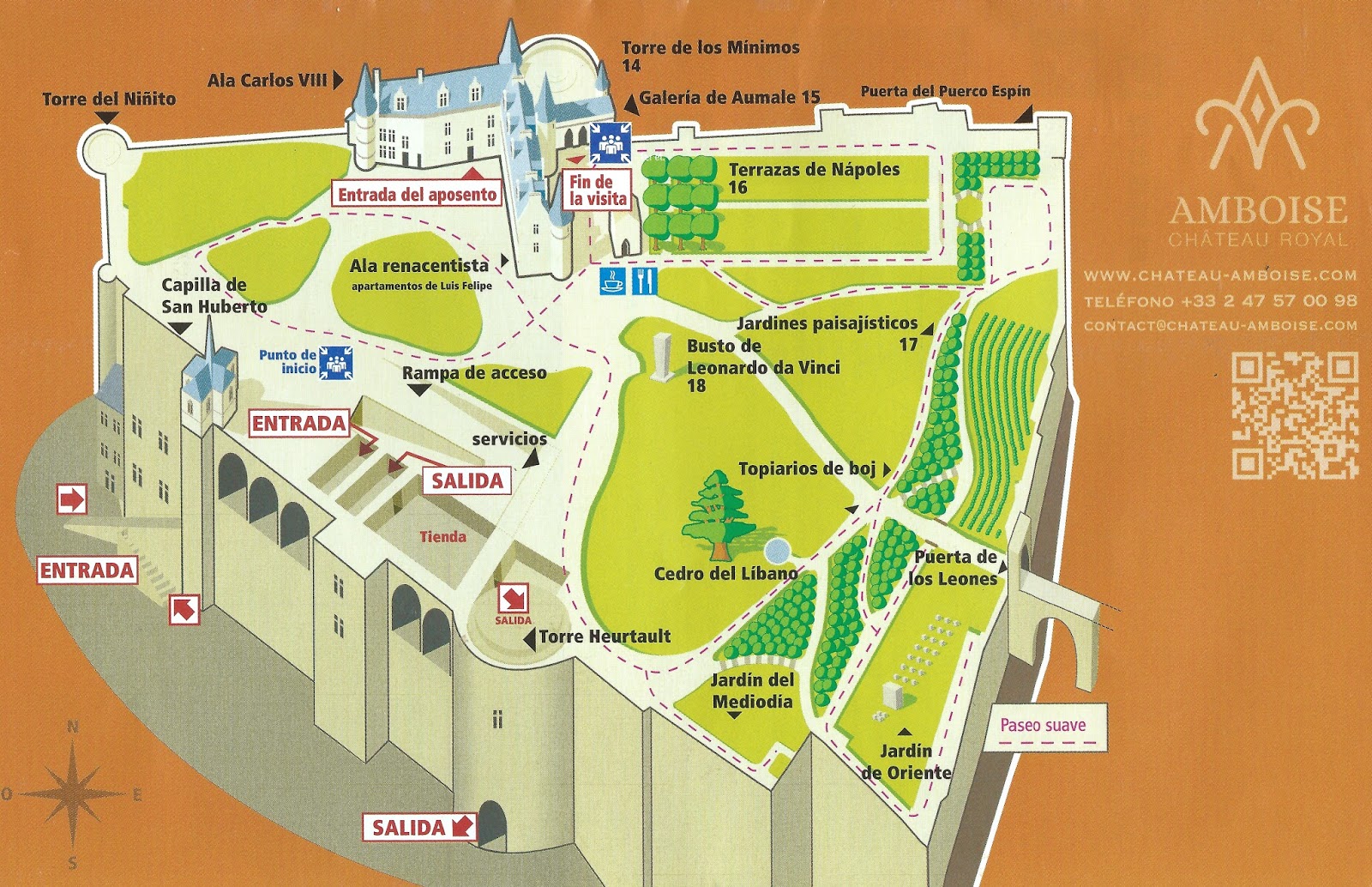 viajeblogevasion: CASTILLO REAL DE AMBOISE - Francia