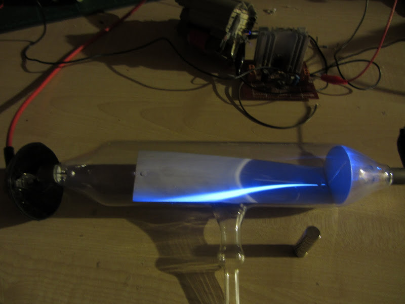 Buxtronix: Crookes Tube - early cathode ray device