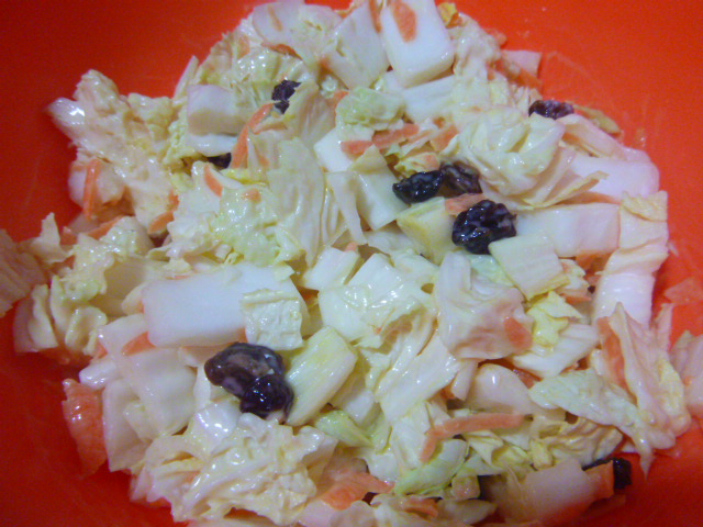 La cocina de Petra: ENSALADA DE COL