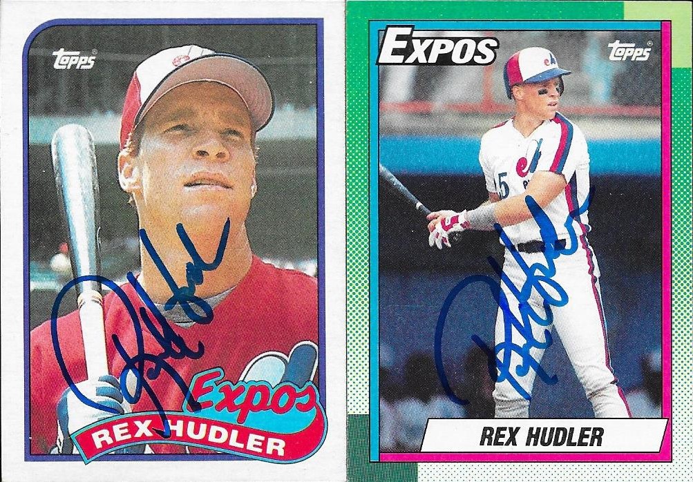 foul bunt: TTM Success - Rex Hudler