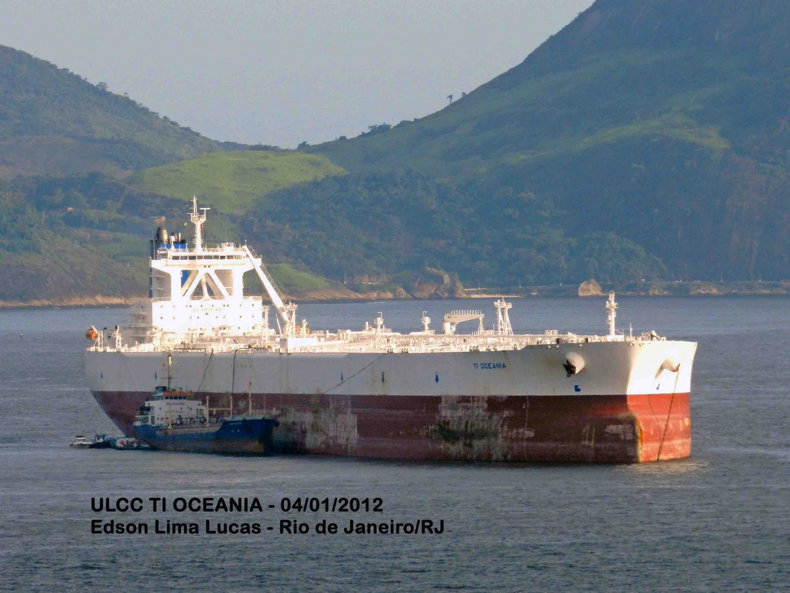 Santos Shiplovers: ULCC TI Oceania / V7IG4 - O maior navio do mundo ...