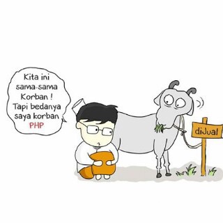 20 Meme 'Pesan Terakhir Kambing & Sapi' Ini Ceriakan Idul Adhamu