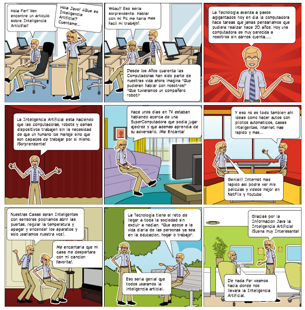 Francisco Javier Bueno Vasquez: Comic "Inteligencia Ariticial"