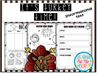 1st Grade Hip Hip Hooray!: It's Turkey Time So ... Let's Talk Turkey!