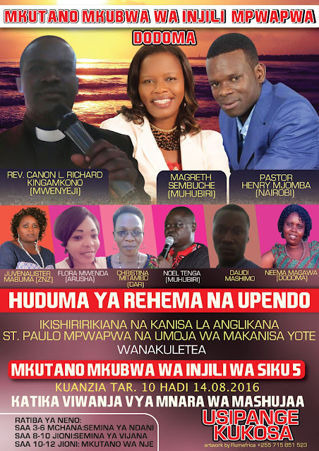 HUDUMA YA REHEMA NA UPENDO WAMEKUANDALIA MKUTANO MKUBWA WA INJILI ...