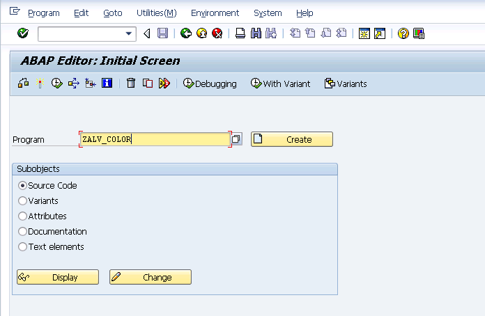SAP TECH: ALV Report : - Color the output